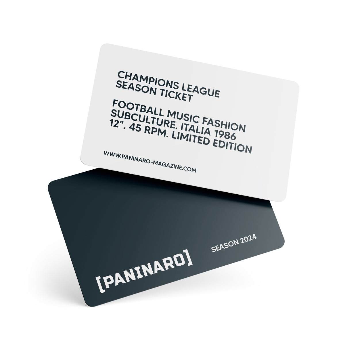 SEASON TICKET – PANINARO MAGAZINE